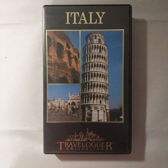 Media | Traveloguer Collection Treasures Of Italy Vhs Vcr Video Tape ...